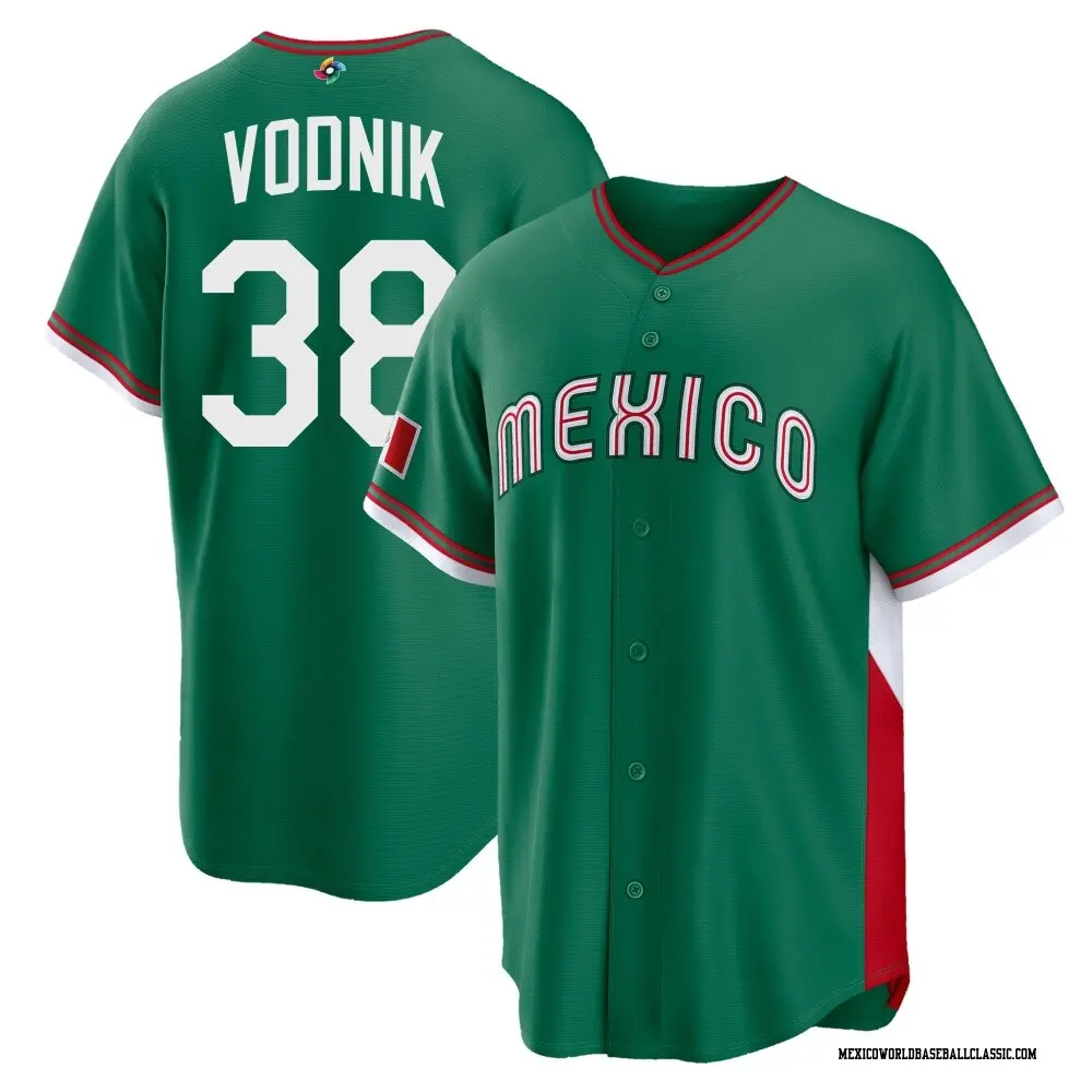 Youth Victor Vodnik Mexico Baseball Replica Green 2026 World Classic ...